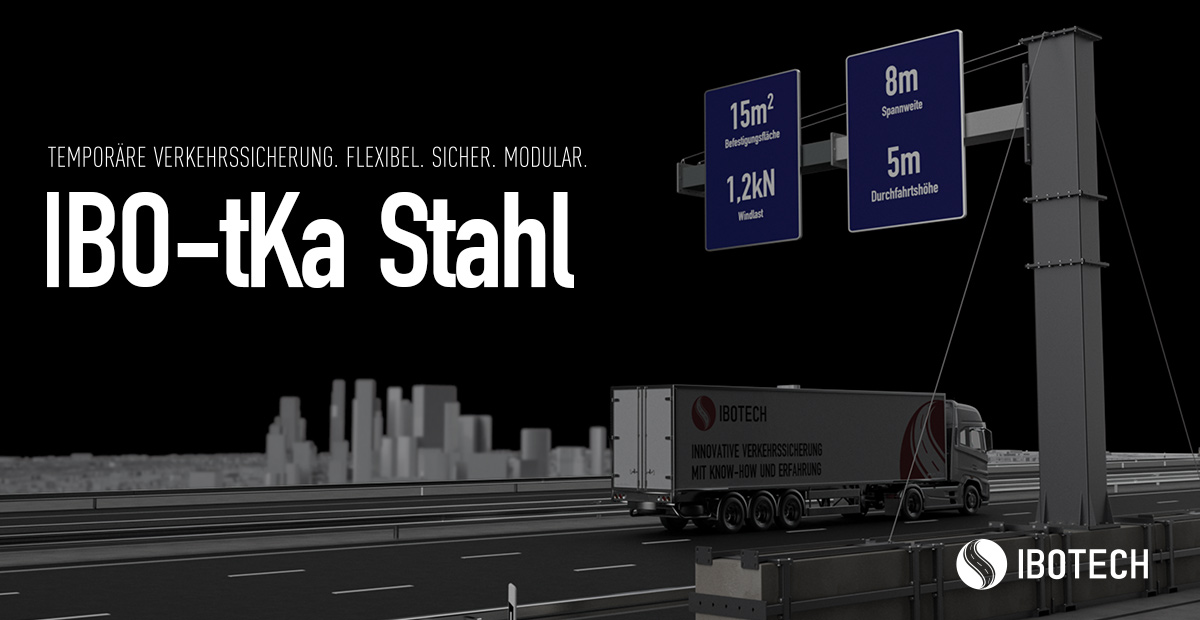 Mobile cantilever arm IBO-TKA Stahl| IBOTECH GmbH & Co. KG